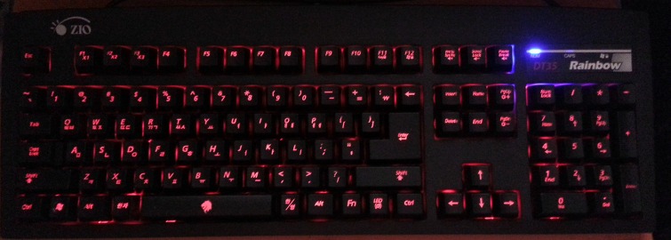 회원리뷰 - Bless ZIO DT35 7칼라 LED USB 블랙 게이밍 키보드 필드테스트 (다나와 & 블레스정보통신 제공)